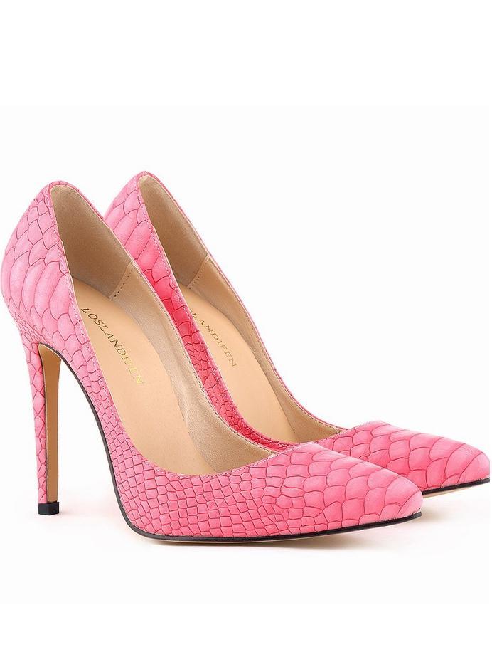 Serpentine Leopard Zebra Pattern High Heel Women'S Shoes – boholooks